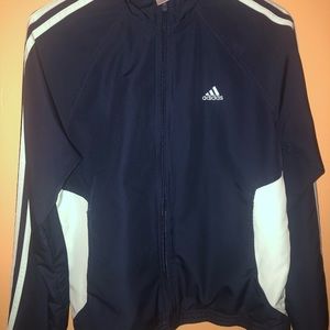 Women Blue Adidas Track Jacket on Poshmark